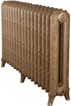 Ornate Ribbon Carron Cast Iron Radiator 650mm